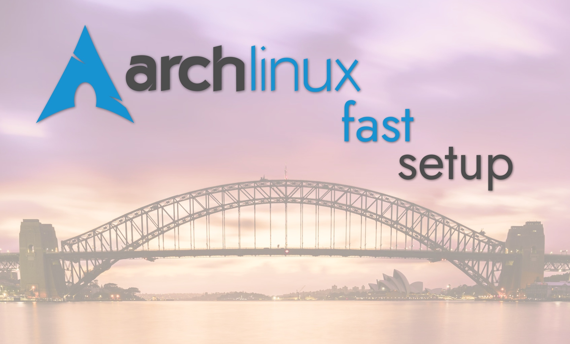 Archlinux Fast Minimal Installation Guide Uefi